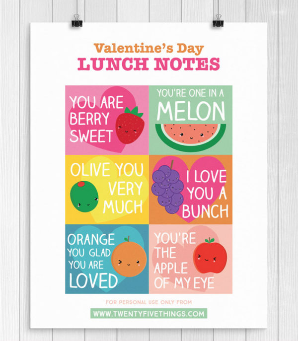 The best Valentines Day free printables - We Are Scout
