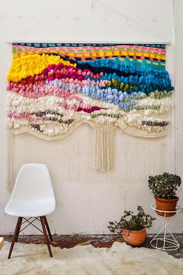SPACE TO CREATE :: fiber artist Natalie Miller - We Are Scout