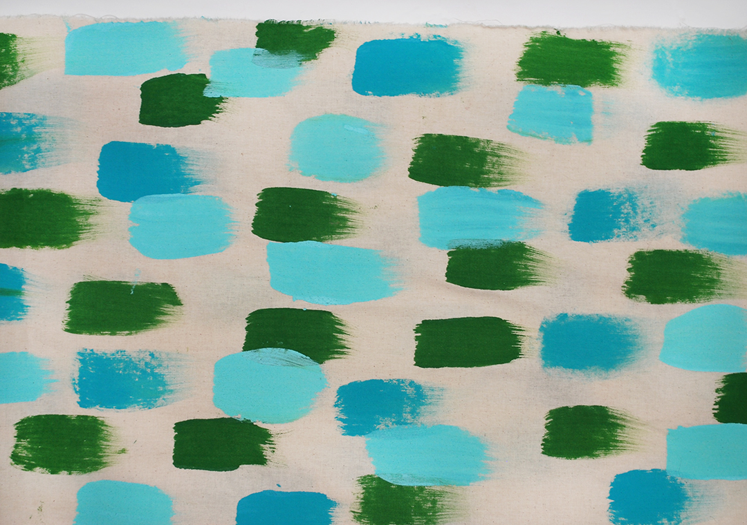 TUTORIAL: Make a hand painted table runner - We Are Scout