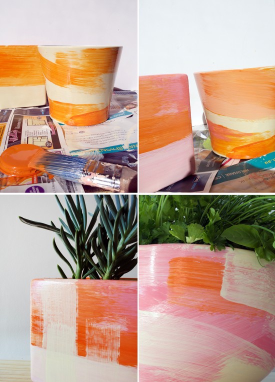 TUTORIAL: Give your old plant pots a painterly designer makeover - We ...