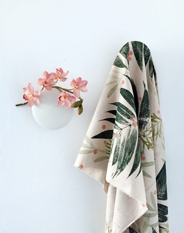 DIY TUTORIAL: How to print with leaves onto fabric - We Are Scout